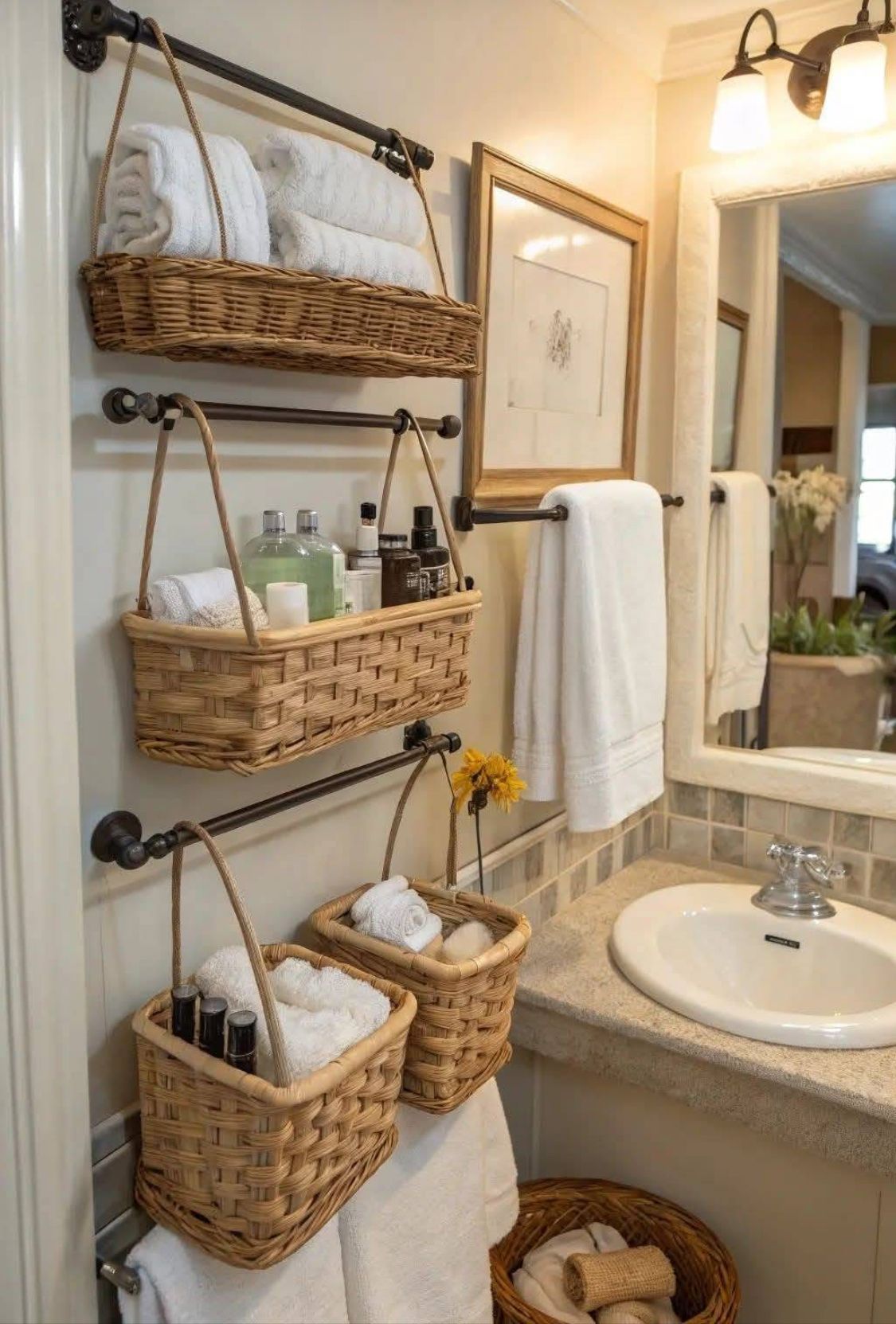 17 Creative Bathroom Towel Rack Ideas for Stylish Organization